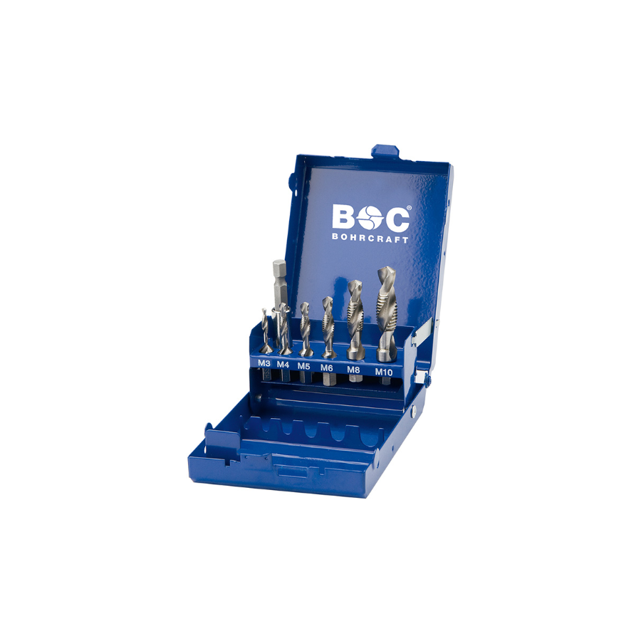 BOHRCRAFT Set kombin.ureznica M3-M10 sa drž.7xkom - Alati za izradu ...