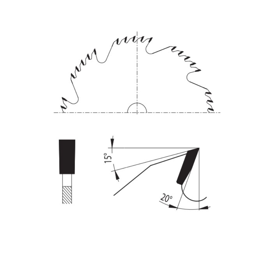 PILANA KRUŽNA TESTERA TM 800X6.5X300/40FZ - Kružne testere TM | Ecomex ...