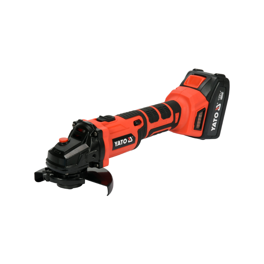 YATO AKU UGAONA BRUSILICA 125 mm 18 V 1bat x 3 Ah - Aku-program | Ecomex DOO Čačak