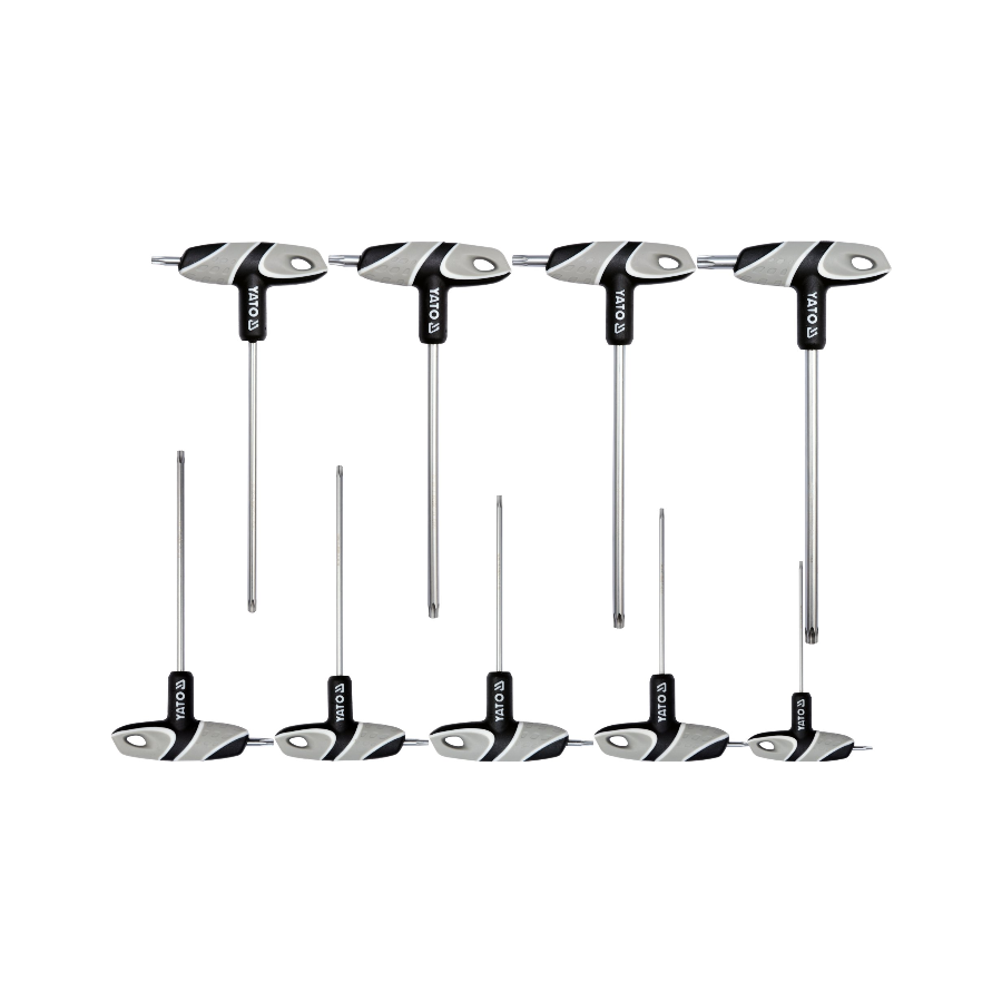 YATO SET TORX KLJUČEVA T RUČKA T10-T50/9 - YATO | Ecomex DOO Čačak